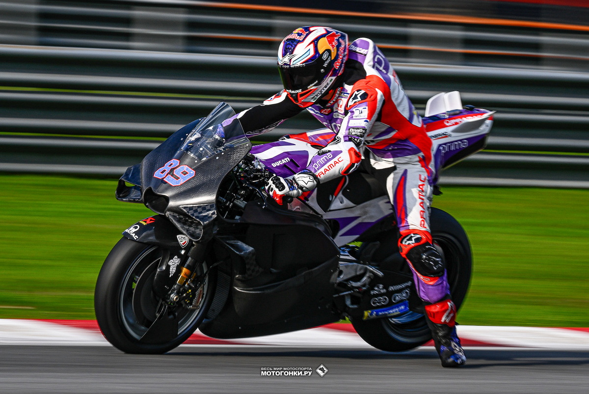 MotoGP IRTA Sepang 2023: Хорхе Мартин слегка травмировался в сложных ...