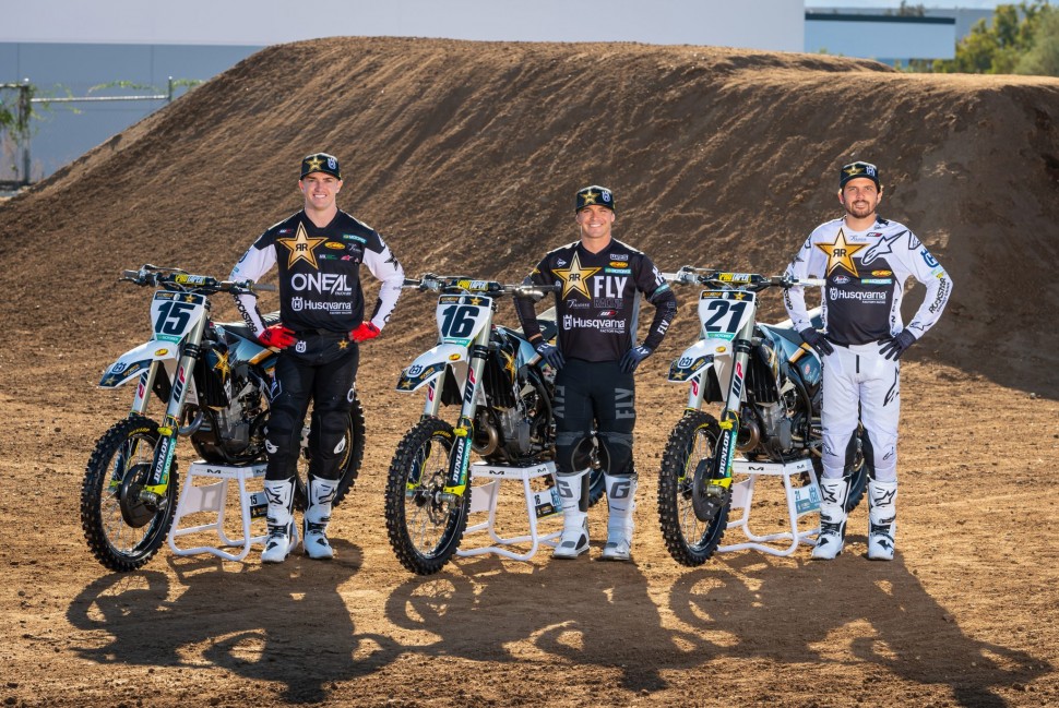 AMA Supercross: представлен официальный состав Rockstar Energy ...