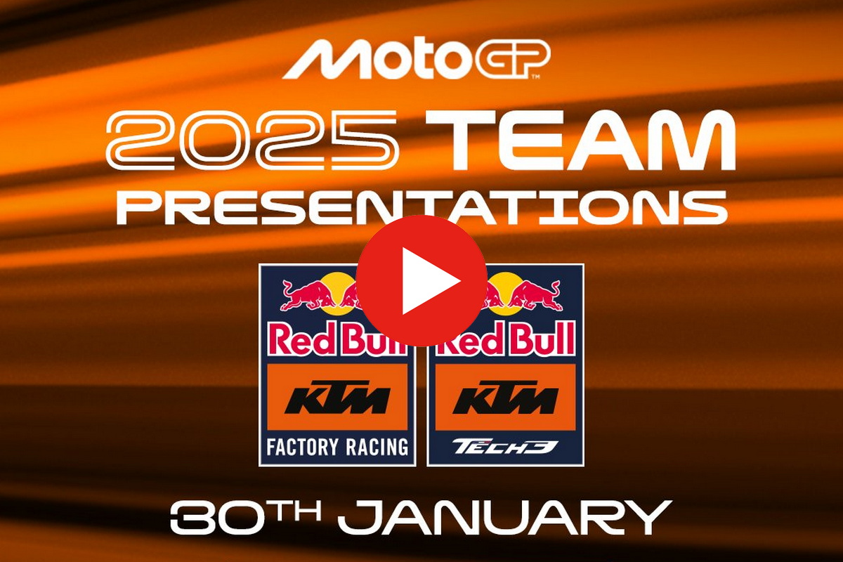Презентация команды Red Bull KTM Factory Racing и Tech3 MotoGP 2025 ...