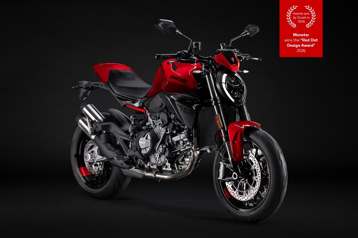 Новый Ducati Monster взял престижную премию в области дизайна Red Dot ...