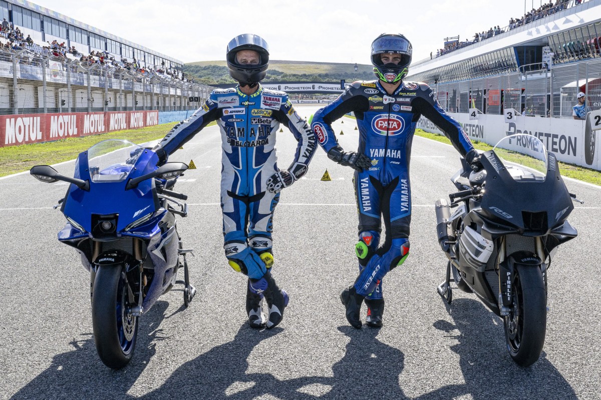 Стефано Манци и Ten Kate получили предсерийный Yamaha R9 на ...