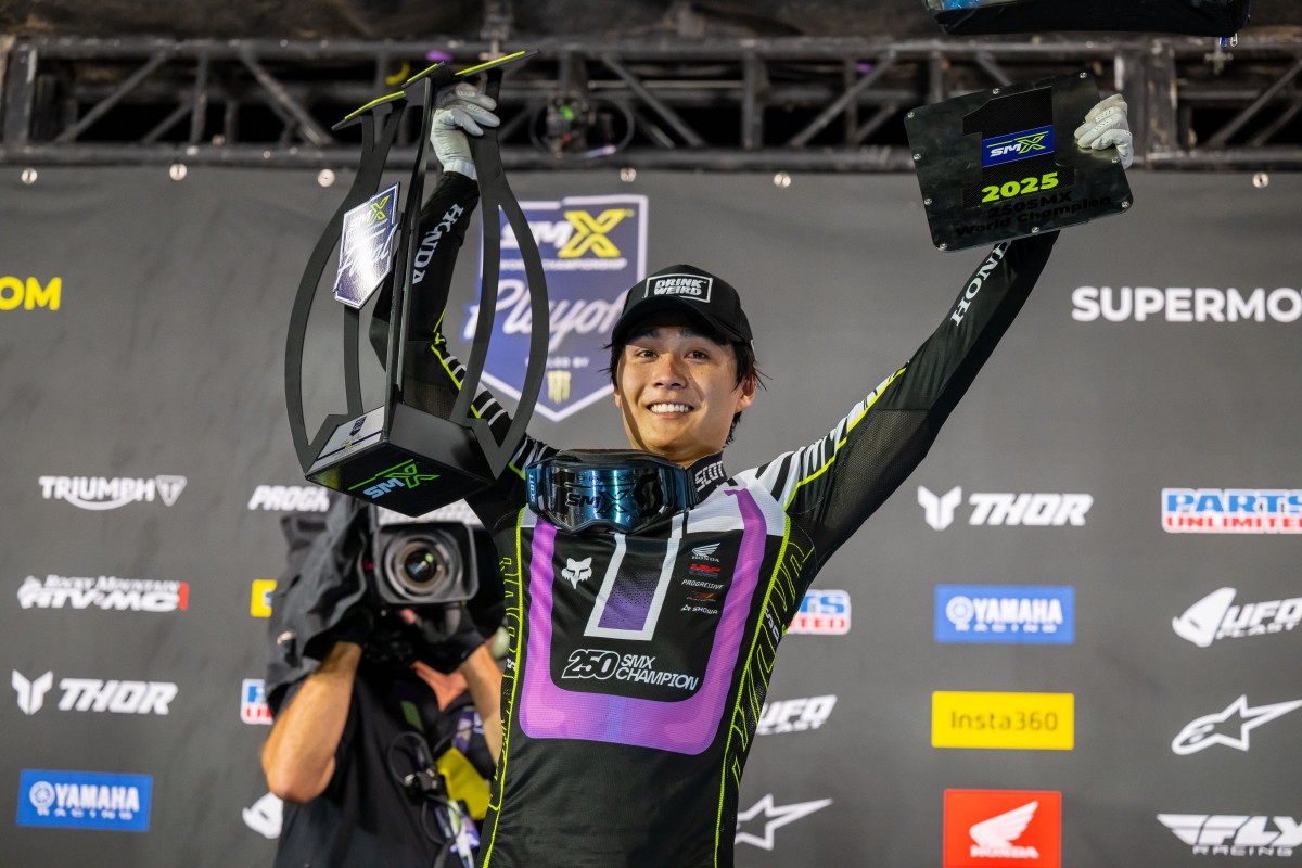 AMA Supercross: чемпион SMX 2025 Йо Симода вышел на связь после ...